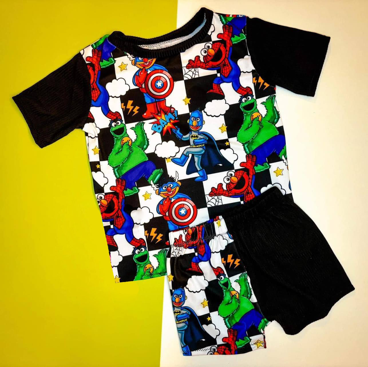 BSSO0845 marvel cartoon shorts boy summer outfit 202403 preorder – ZHOHAO-2