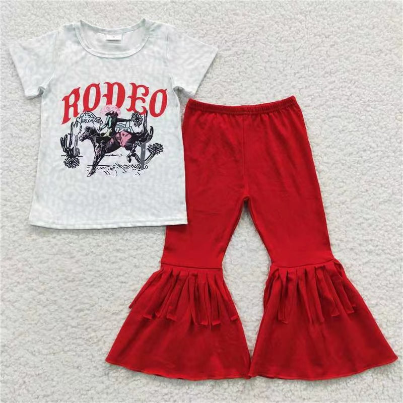 GSPO0602 hodeo girl short sleeve outfit RTS 20230530 – ZHOHAO-2